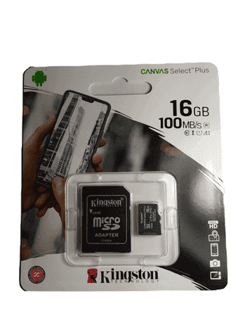 Memoria Micro Sd 16 Gb, Kingston 100mb/s – VERTESELER